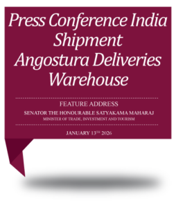 Angostura Shipment to India - Ministry of Trade, Investment ...